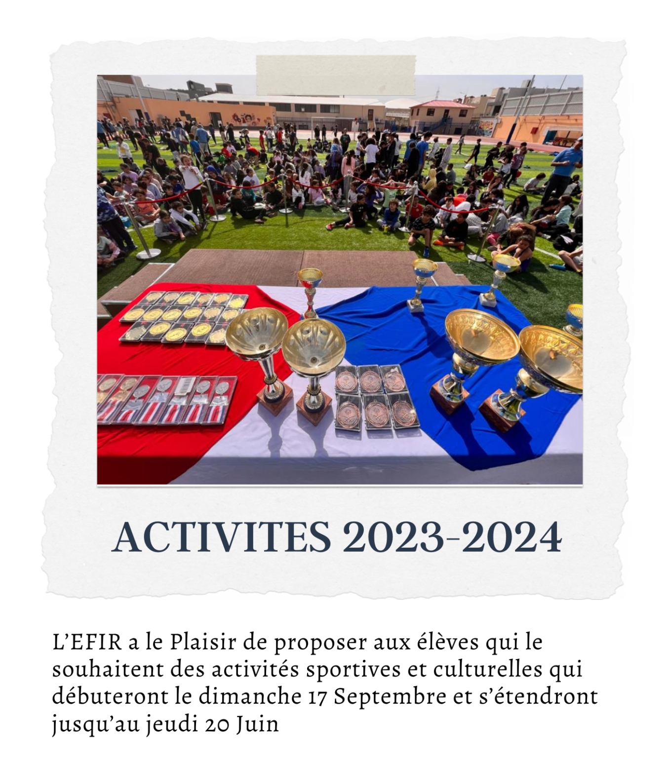 APS - Ecole Francaise internatioale de Riyad