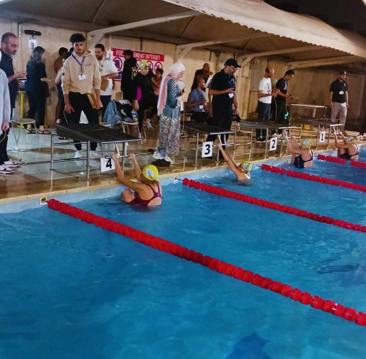 Compétition de natation - Ecole Francaise internatioale de Riyad